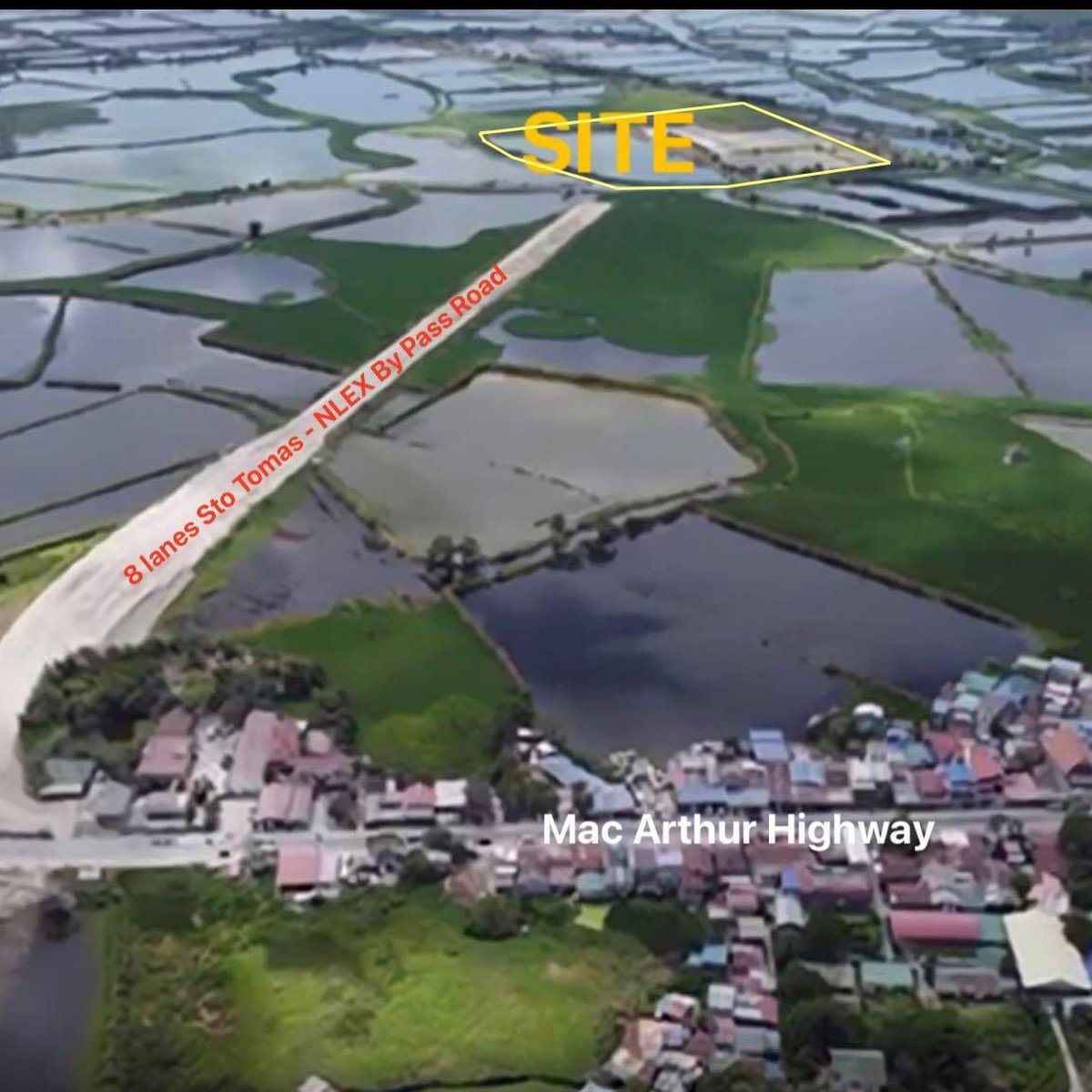 11 hectares Raw Land For Sale along bypass road in Sto. Tomas Pampanga ...