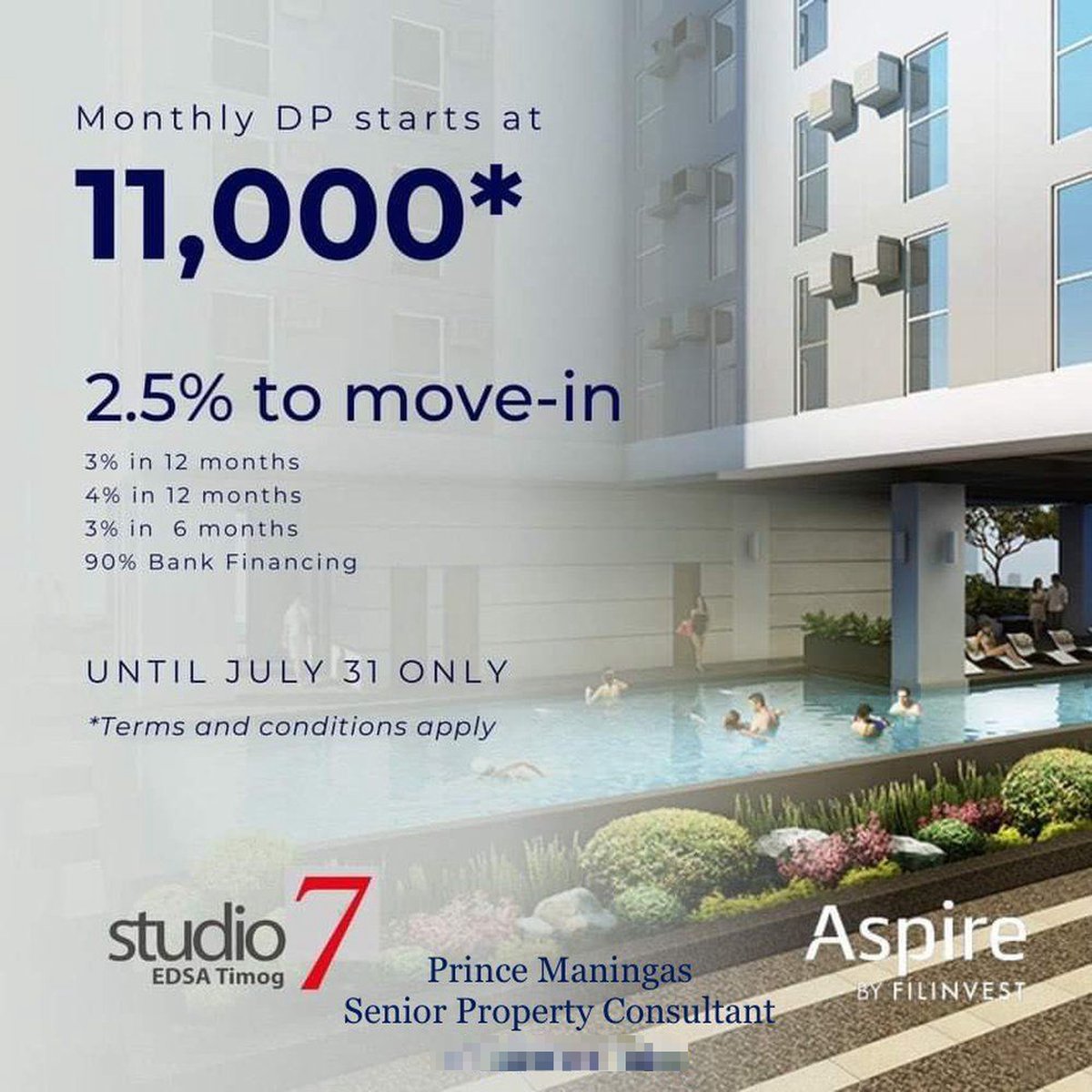 Studio 7 EDSA TIMOG [Condo 🏙️] (September 2024) in Quezon City / QC ...