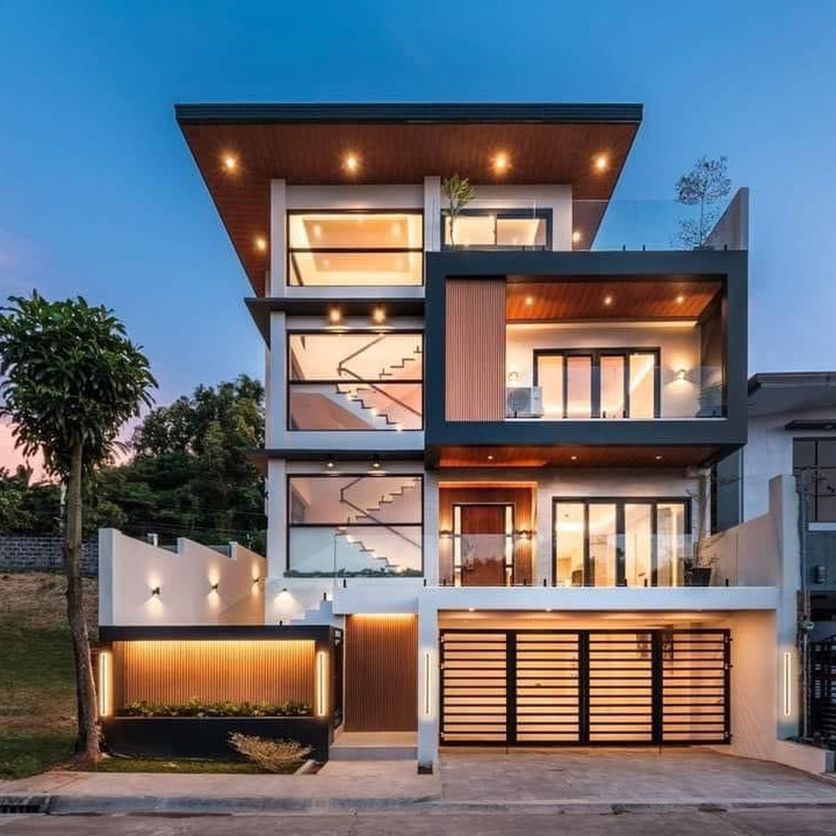 BEAUTIFUL MODERN MULTI-LEVEL CONTEMPORARY HOUSE IN TAYTAY, RIZAL [House ...