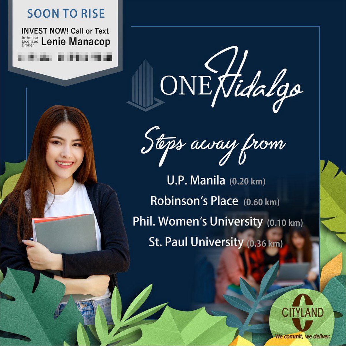 CITYLAND ONE HIDALGO Pre-selling Studio Condo For Sale in Manila [Condo ...