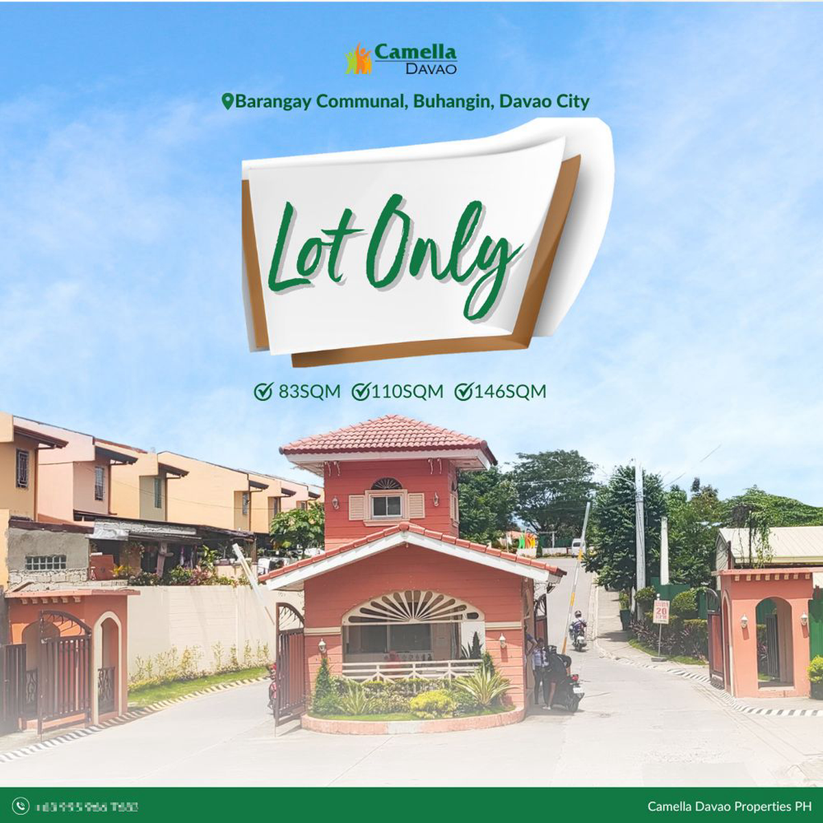 110 sqm Residential Lot For Sale in Camella Davao Communal Buhangin ...