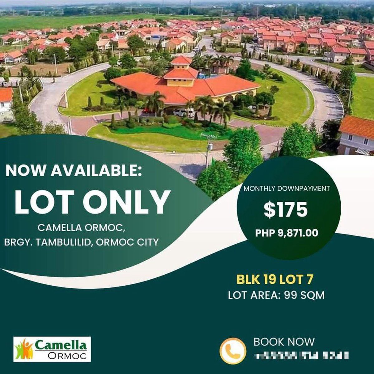 99 sqm Residential Lot For Sale in Camella Ormoc, Ormoc City, Leyte [Lot 🚜] (June 2024) in Ormoc ...