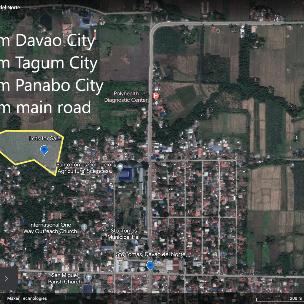 RUSH SALE! STO TOMAS DVO 13,309sqm RESIDENTIAL LOTS SUBDIVISION READY ...