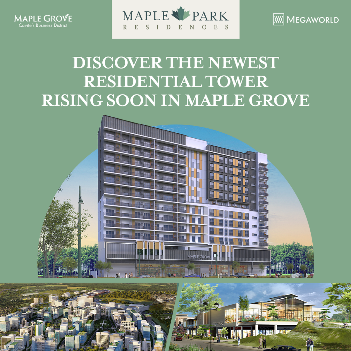 MAPLE PARK RESIDENCES. Upgraded Pre-selling condo inside Maple Grove ...