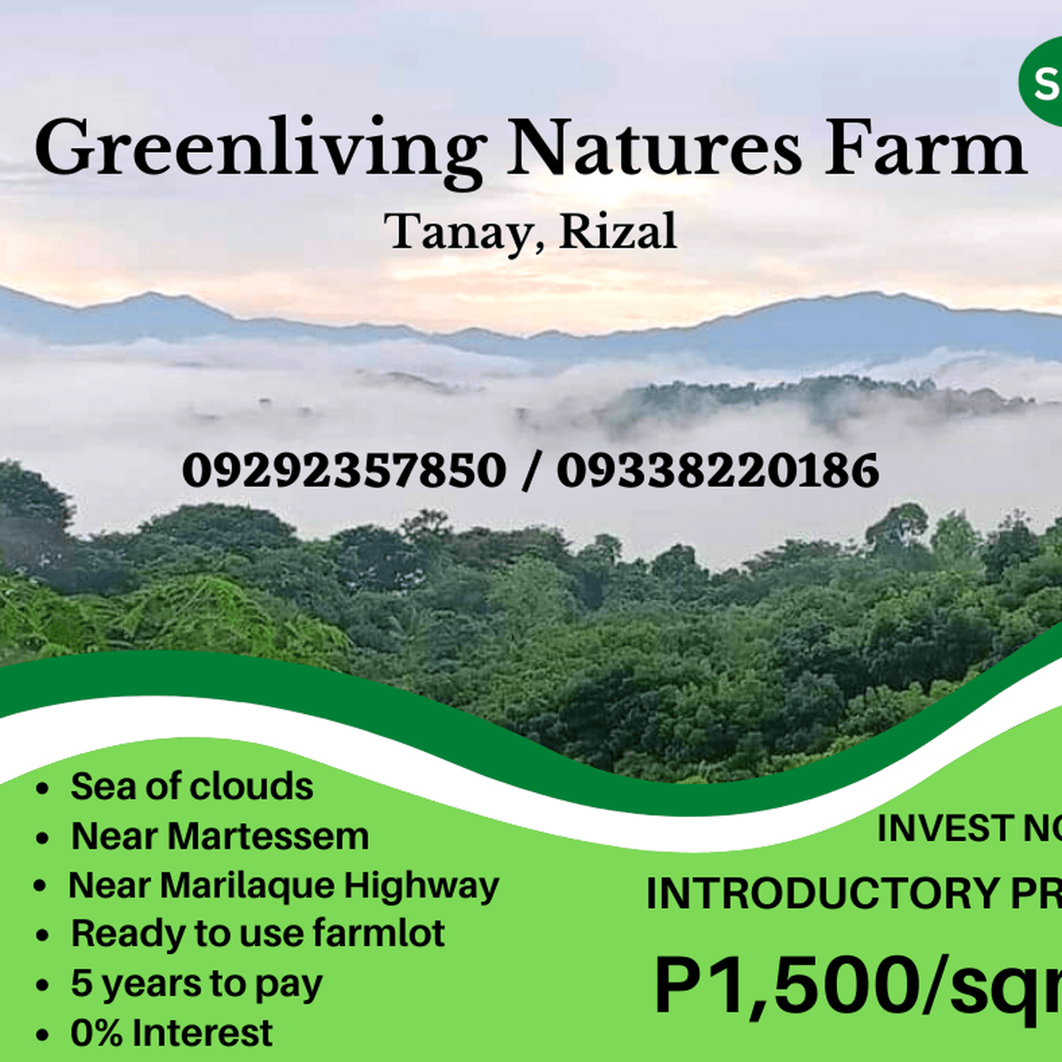 Overlooking Farm Lot For Sale in Tanay Rizal - Installment [Lot 🚜 ...
