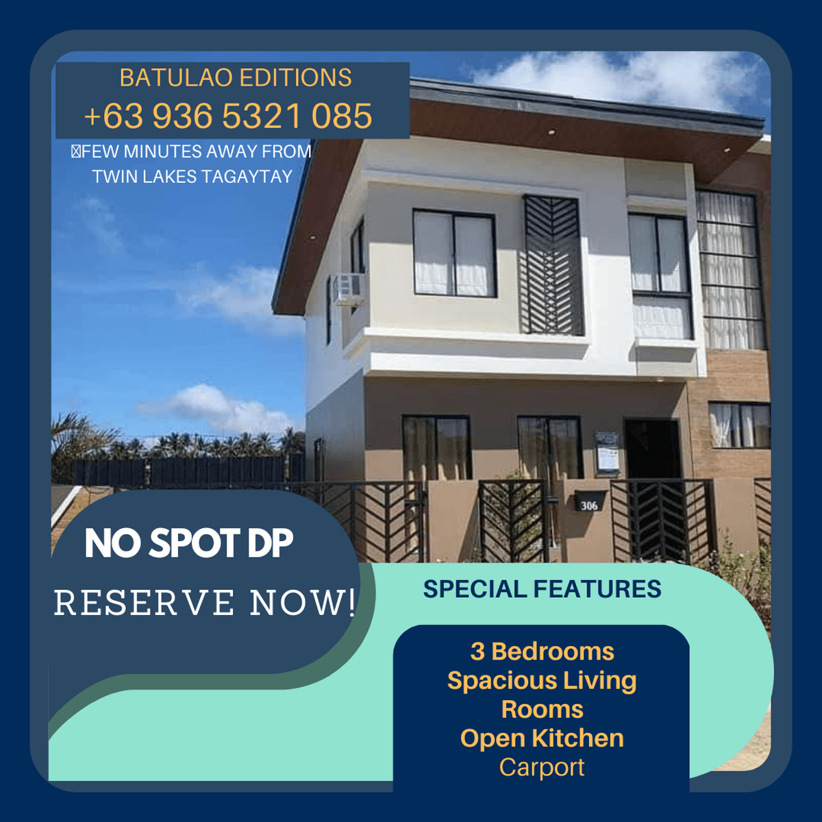 3 - bedroom Single Attached House and Lot in Nasugbu Batangas [House and Lot 🏘️] (February 2023 ...