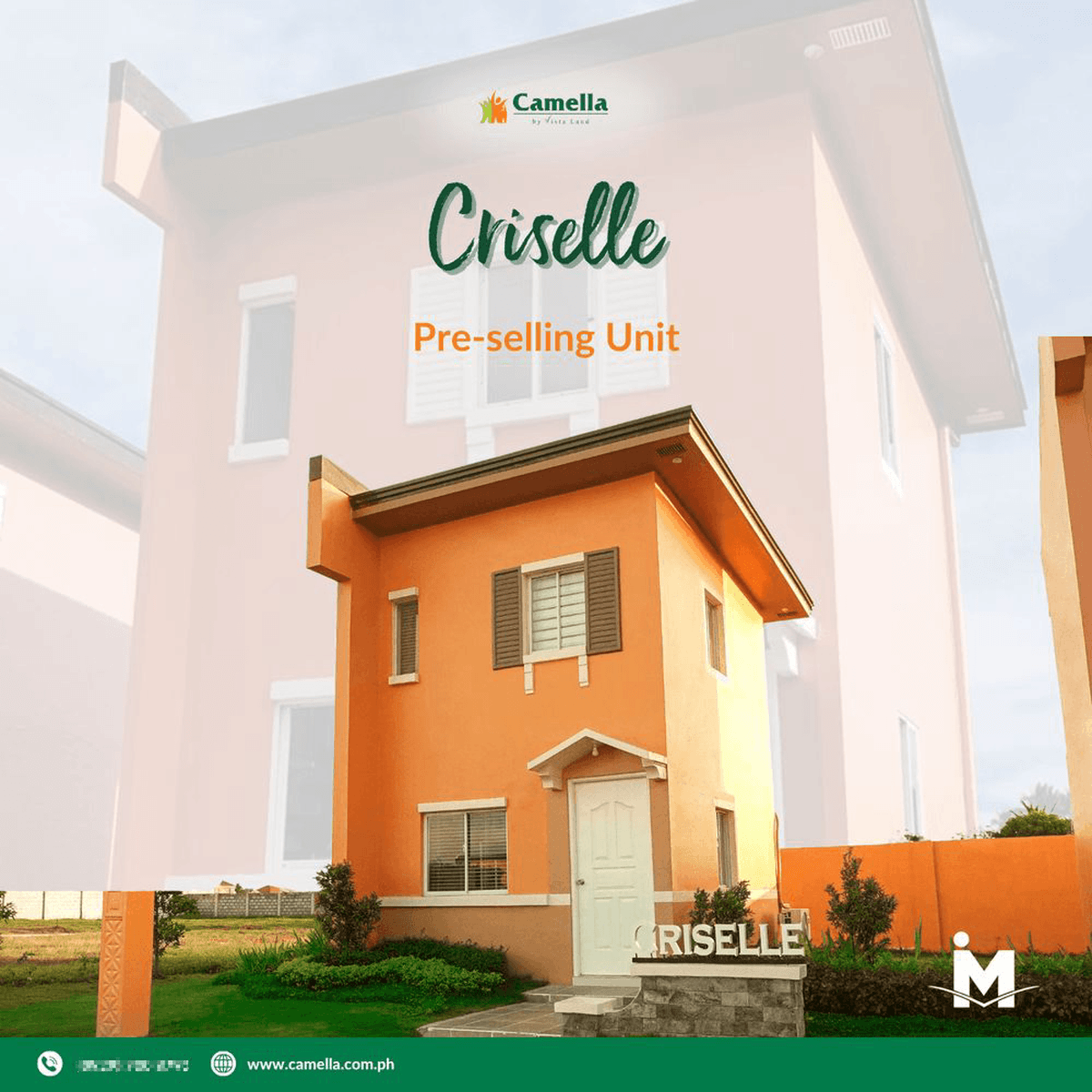 Pre-selling Criselle Model 2BR House and Lot Camella Sta. Maria [House and Lot 🏘️] (April 2024 ...