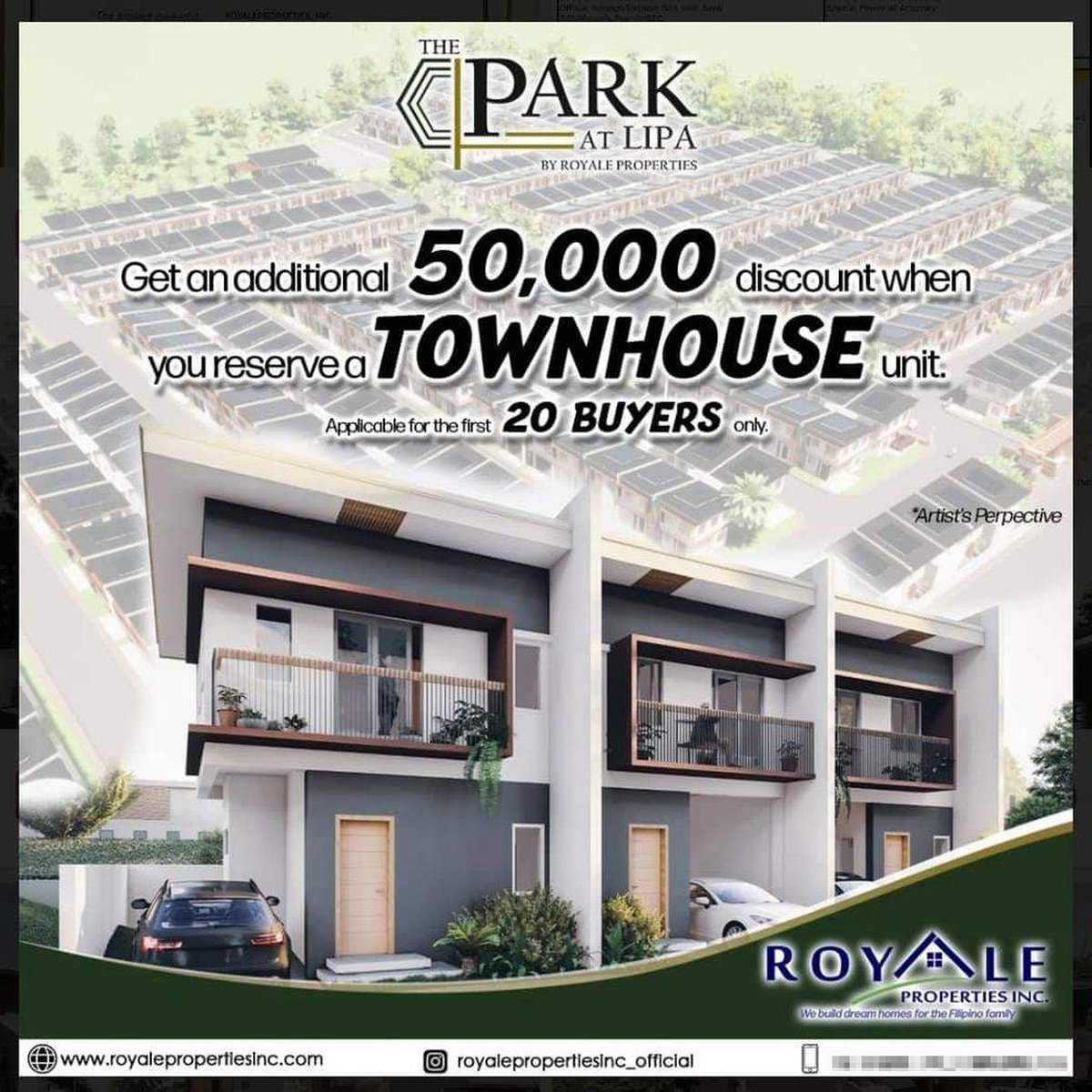 The Park at Lipa [Houses and Lots 🏘️] (October 2023) in Lipa, Batangas ...