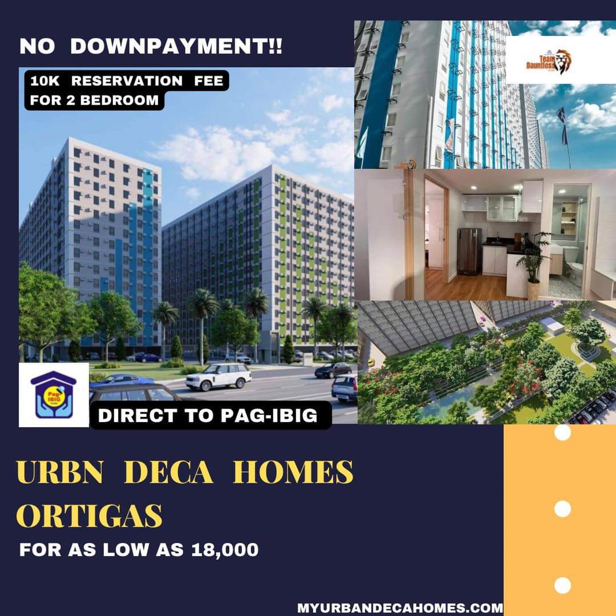 DIRECT TO PAG-IBIG. NO DOWNPAYMENT. 10K RESERVATION. [Condos 🏙️ ...