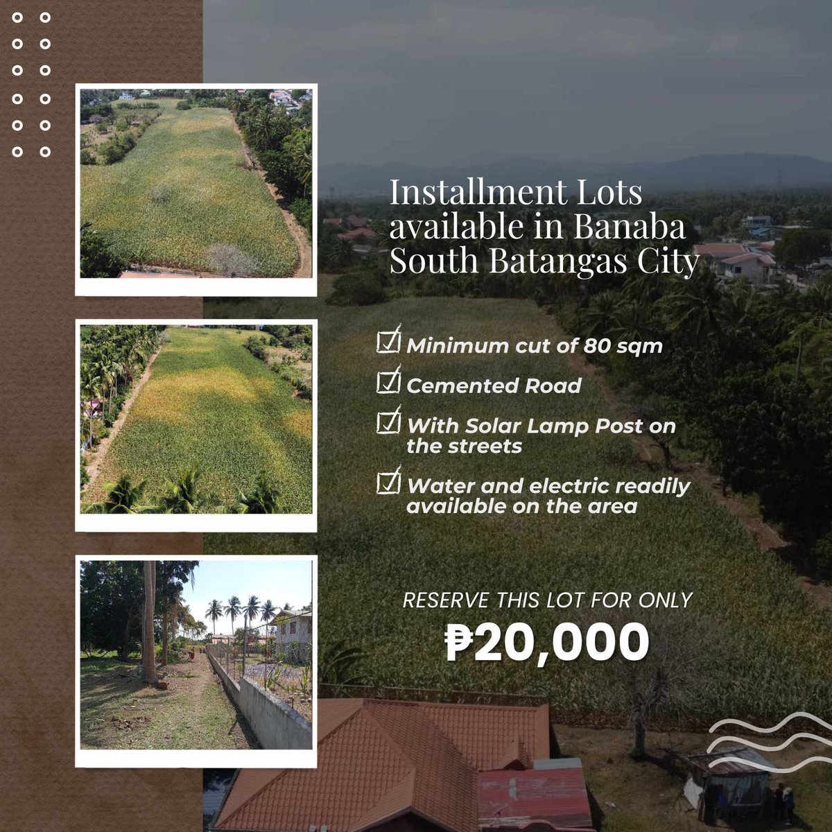 80 sqm Residential Lot For Sale in Banaba Batangas City [Lot 🚜] (July ...