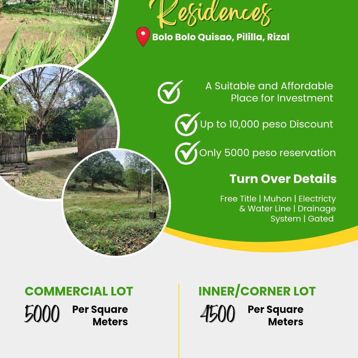 100 sqm Residential Farm For Sale in Tanay Rizal [Lot 🚜] (March 2024 ...