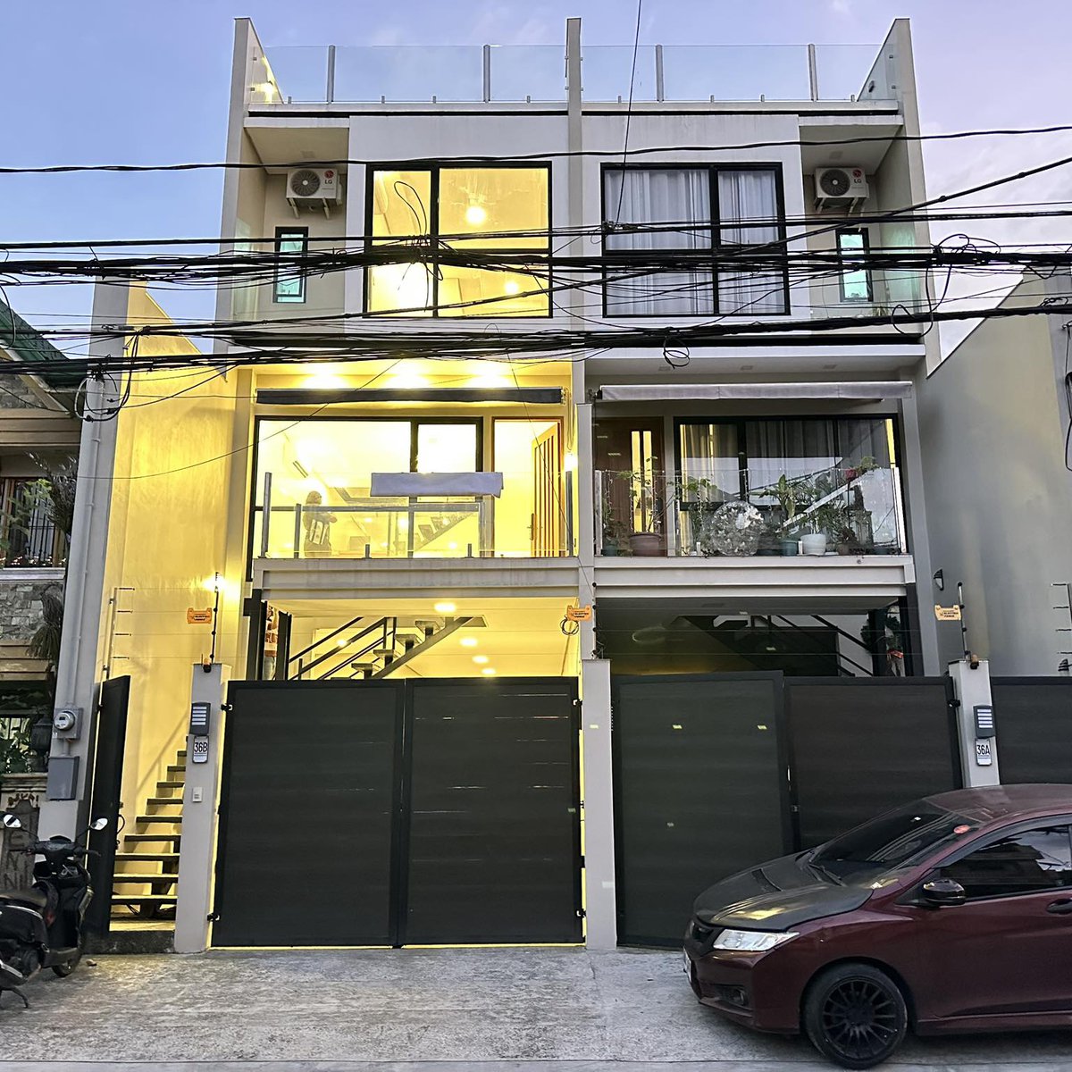 Modern Luxury Townhouse with Roofdeck for Sale in Project 2 ,QC [House ...