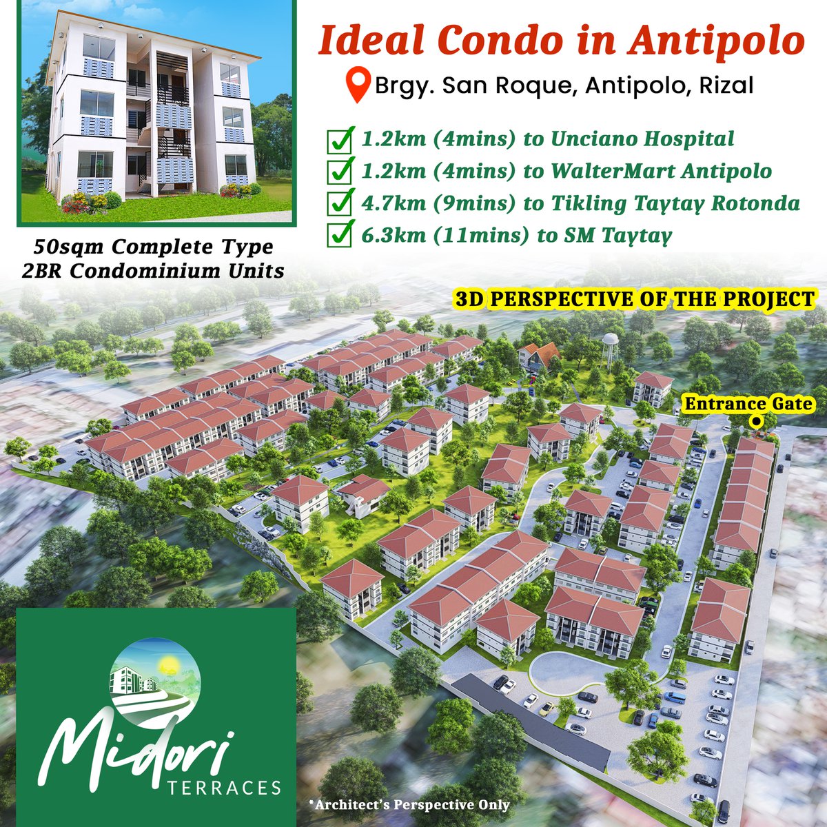 Midori Mid-Rise Building [Condo 🏙️] (May 2024) in Antipolo, Rizal for sale