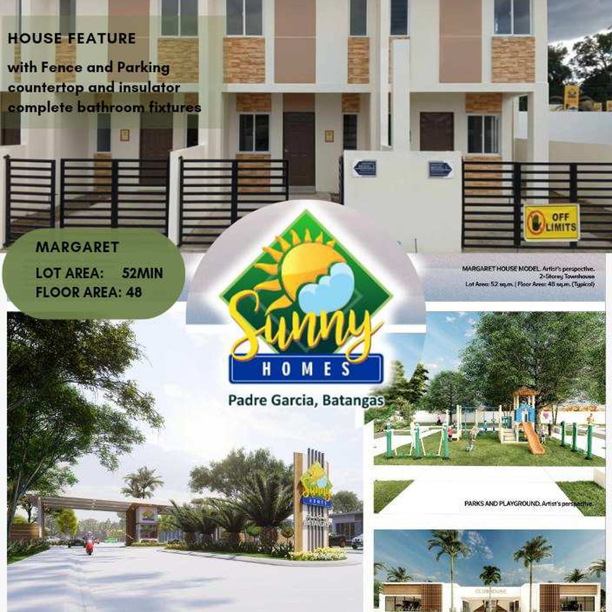 Margareth model by SMDC [House and Lot 🏘️] (April 2024) in Padre Garcia ...