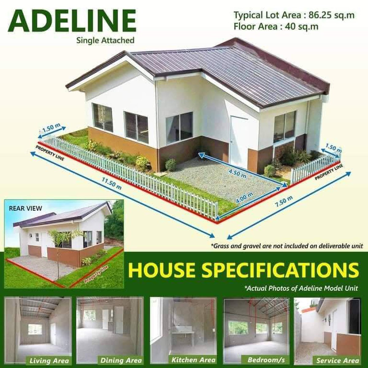 Affordable House Adeline Model [House and Lot 🏘️] (December 2021) in ...
