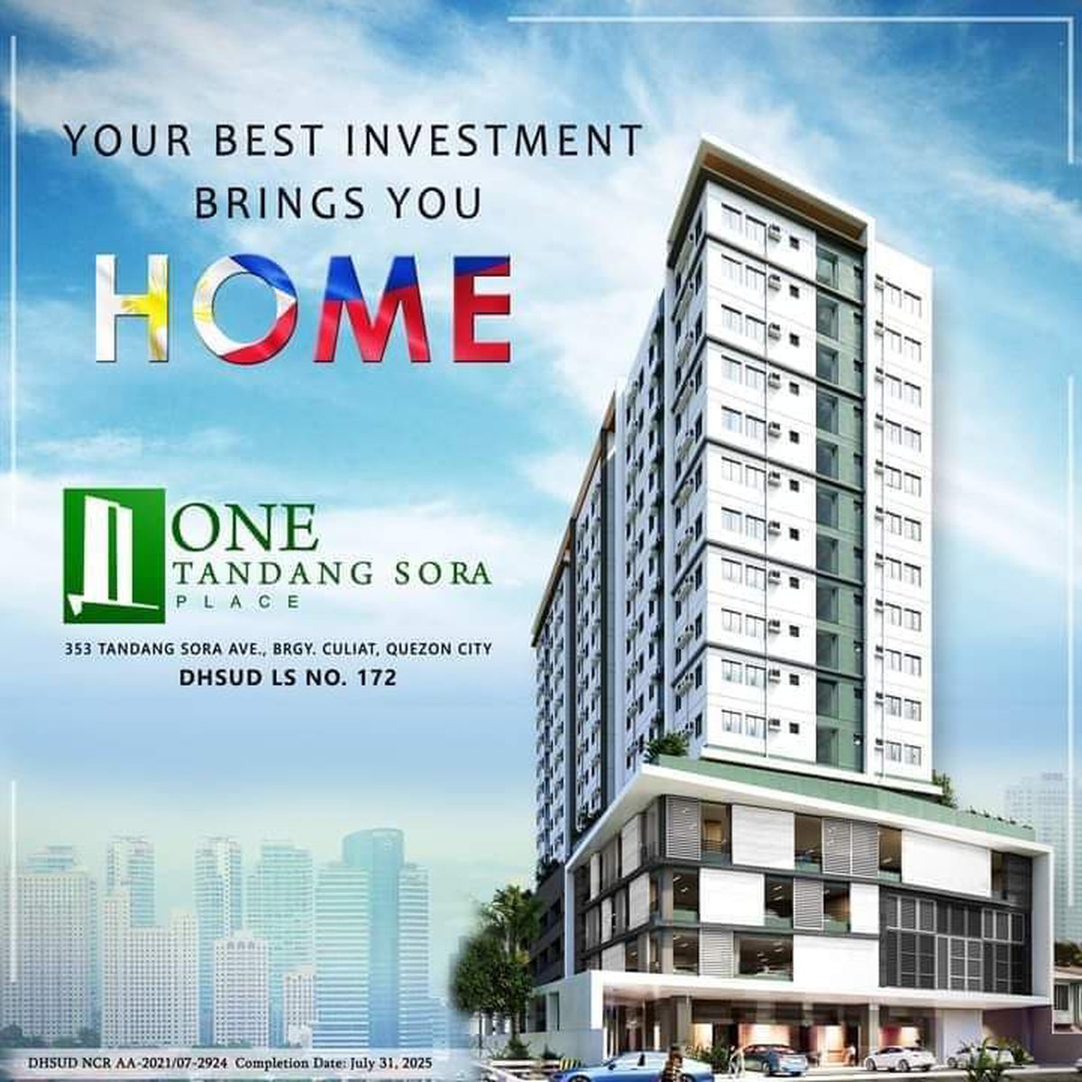 One Tandang Sora [Condo 🏙️] (December 2021) in Tandang Sora, Quezon ...