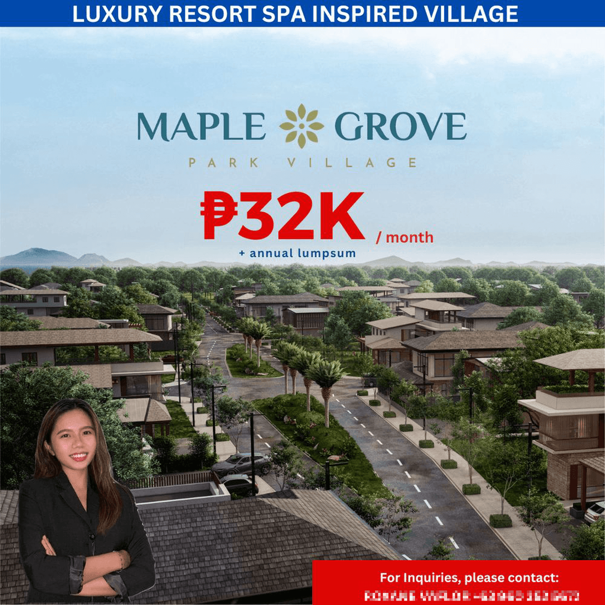 Maple Grove Park Village | High-End Residential Lot 280 sqm in Cavite ...