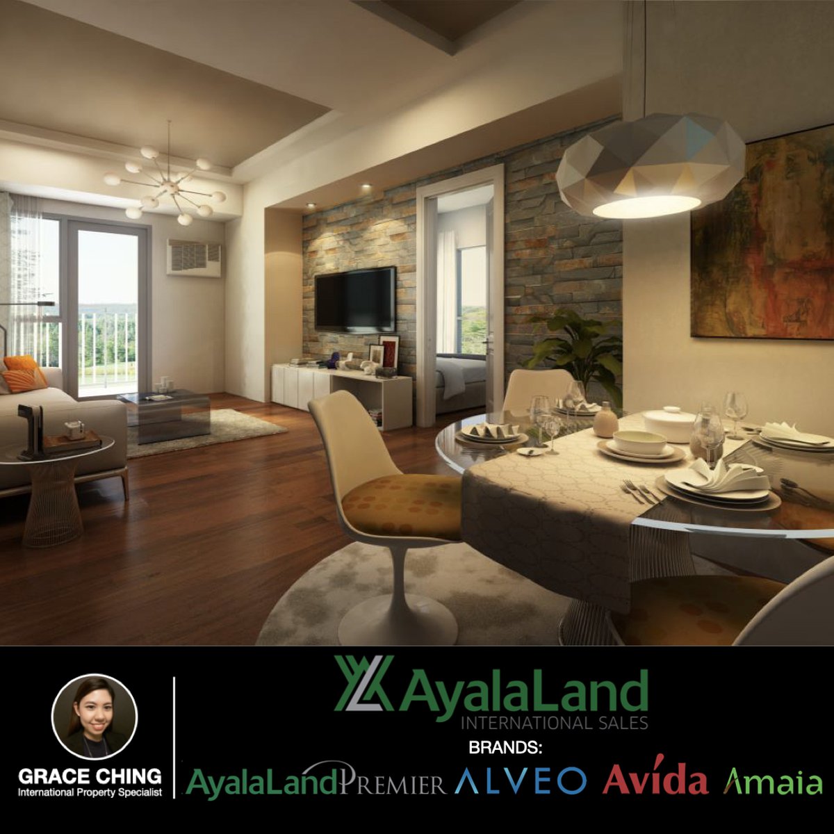 Avida Serin East Tagaytay Condo For Sale Ayala Malls 1Bedroom 37.10sqm ...