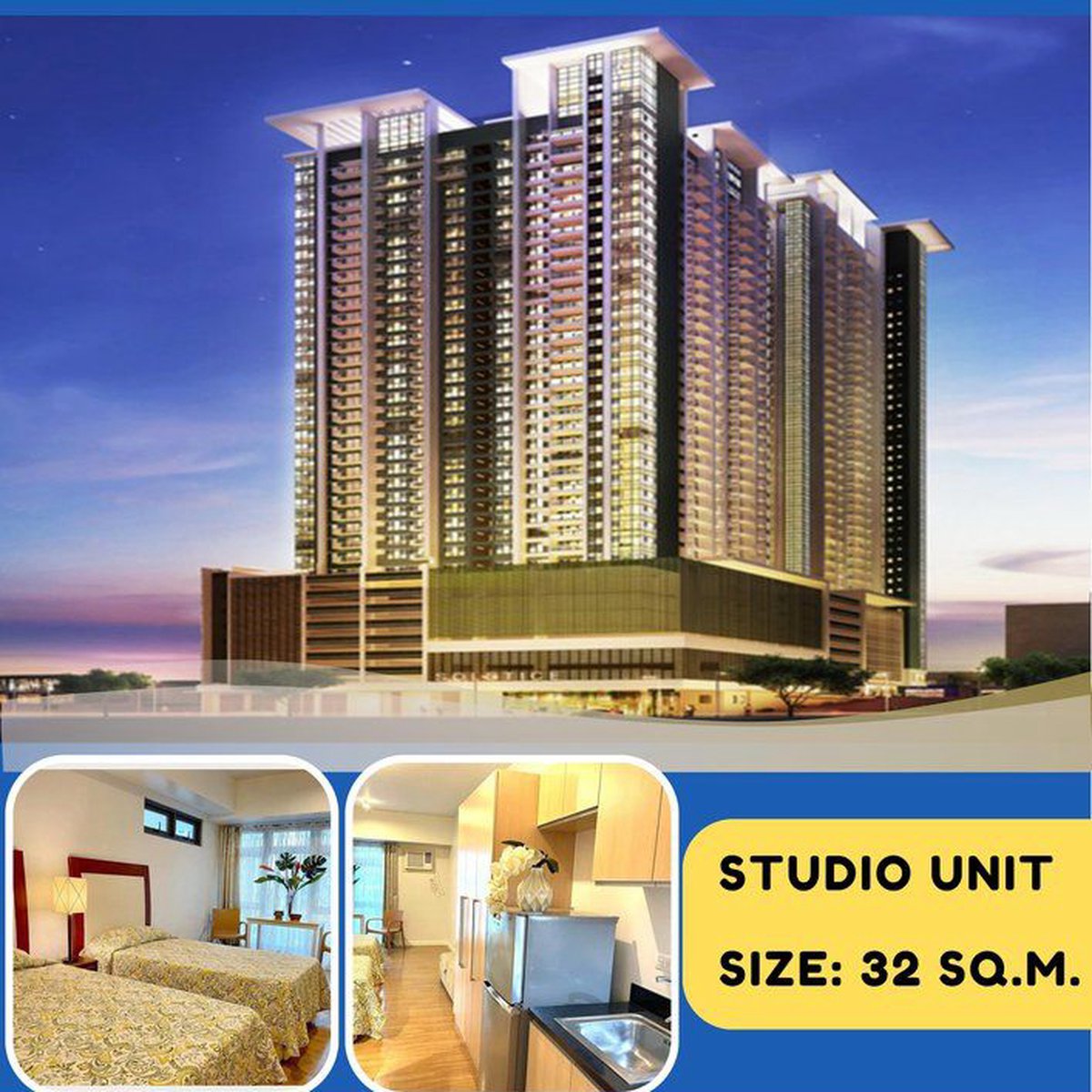FOR SALE STUDIO UNIT IN SOLSTICE, CIRCUIT MAKATI [Condo 🏙️] (September ...