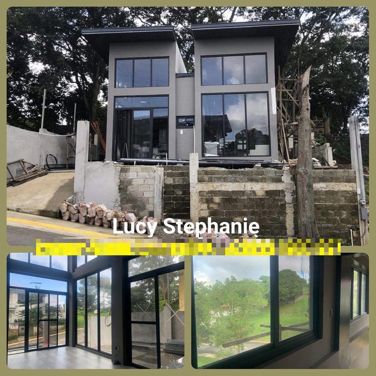 Tagaytay Modern Glass House, With Loft (W/c Can be the 3rd Bedroom ...