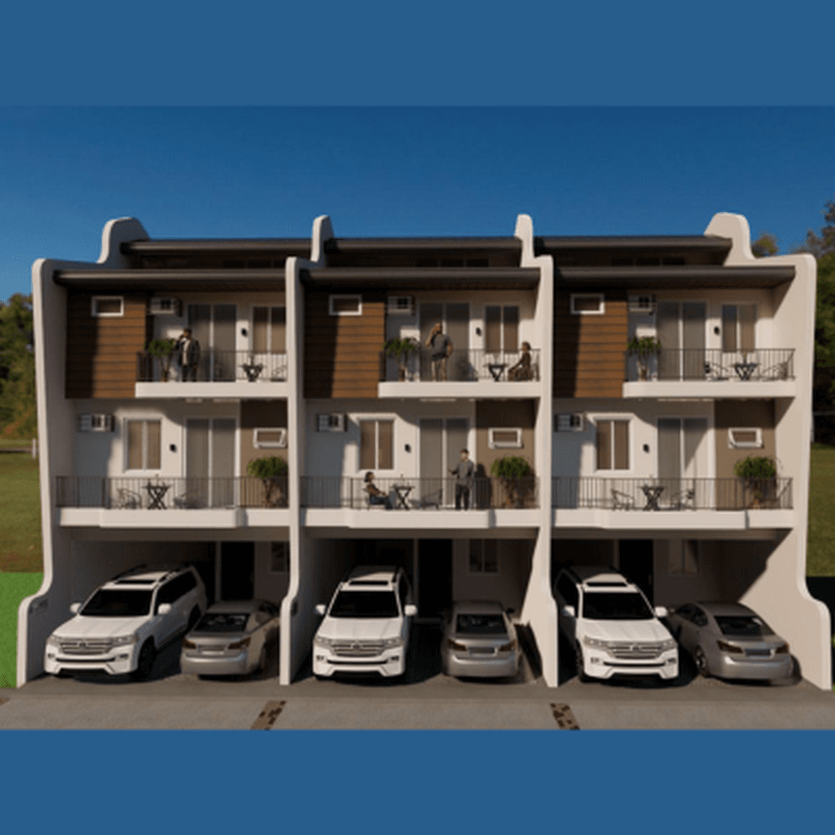 3 Storey Townhomes for sale in Inland Homes Merville Paranaque City [House and Lot 🏘️] (July ...
