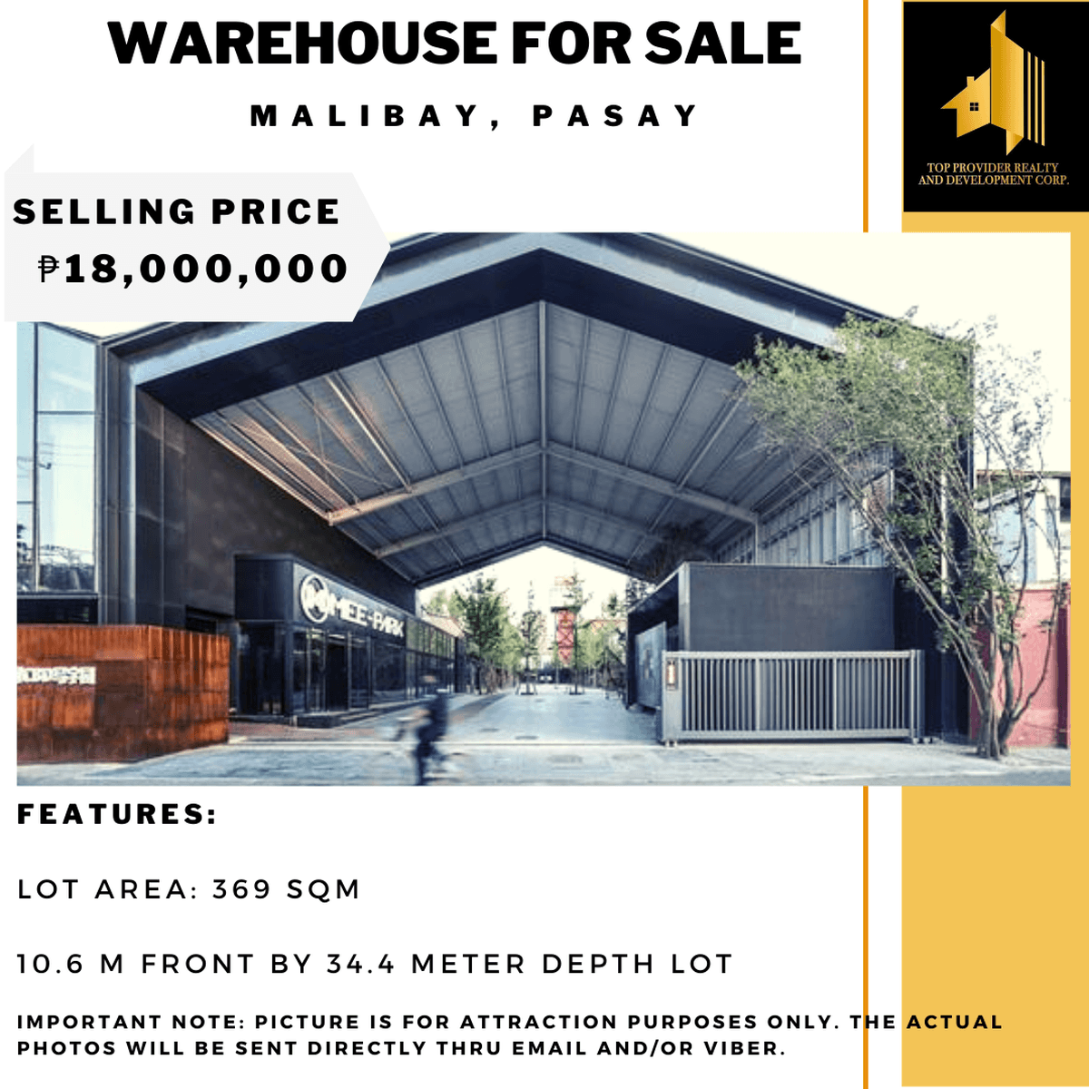 SACRIFICE SALE Office Warehouse FOR SALE in Malibay, Pasay [Commercial ...