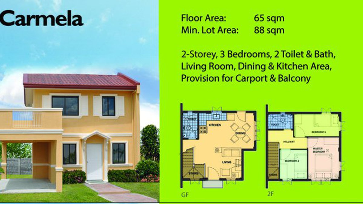 Camella House Design And Floor Plan | Floor Roma