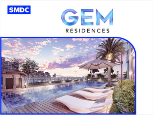 GEM RESIDENCES in Pasig by SM DEVELOPMENT CORPORATION.