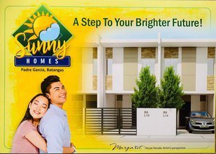 SUNNYHOMES in Padre Garcia Batangas by SUMMERHILLS HOME DEVELOPMENT CORPORATION.