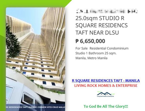 R Square Mall Taft [9,801 Properties] (June 2023) on OnePropertee.com