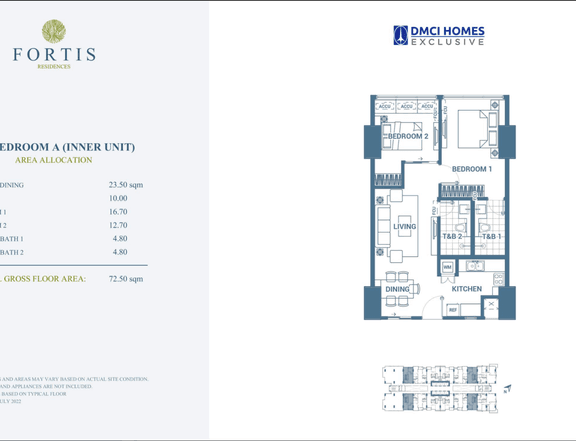 Fortis Residences Makati [9,631 Properties] (May 2023) on OnePropertee.com