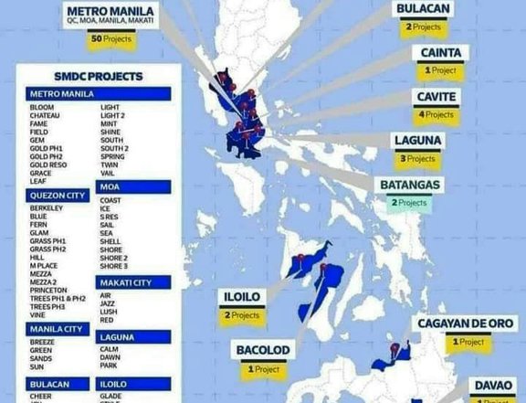 Smdc Blue Residences To Ateneo [8,505 Properties] (July 2023) on ...