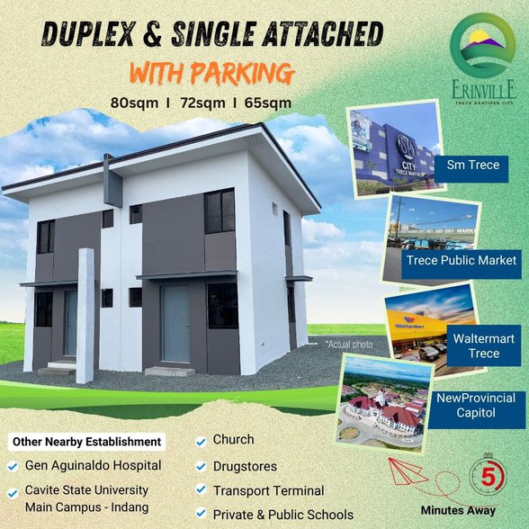 Erinville House And Lot For Sale Trece Martires Cavite [33 Properties ...