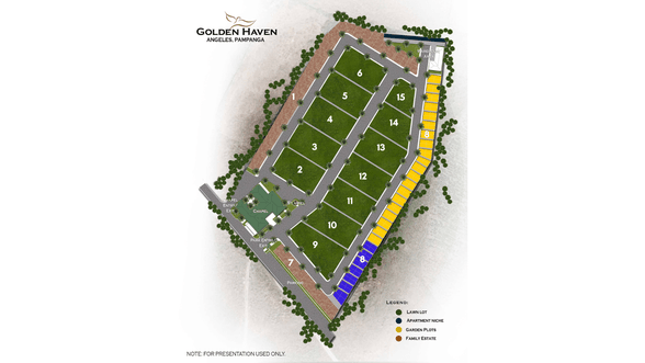 Golden Haven Angeles City Pampanga 60 Sqm Memorial Lot For Sale Angeles ...