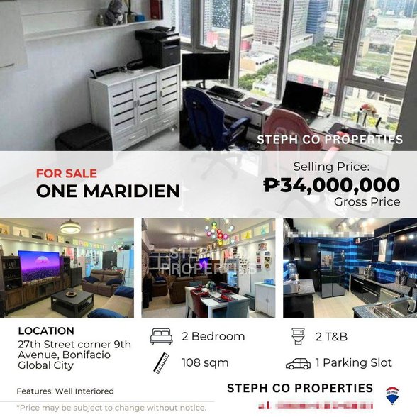 One Maridien BGC For Sale [4,871 Properties] (October 2024) on ...