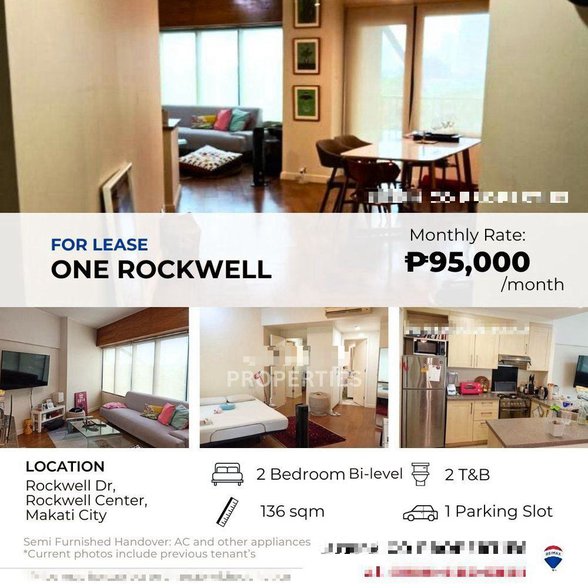 One Rockwell Tower [22,824 Properties] (January 2025) on OnePropertee.com