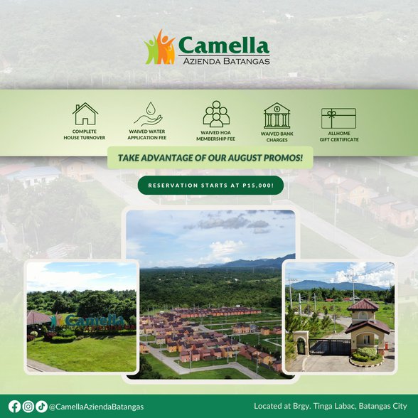 Azalea Vista Pangao House And Lot For Sale Lipa Batangas [419 ...