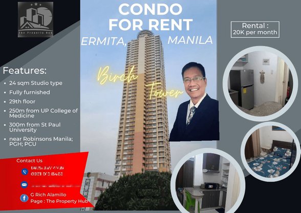 Studio Type For Rent Manila 4k [6,726 Properties] (March 2025) on ...