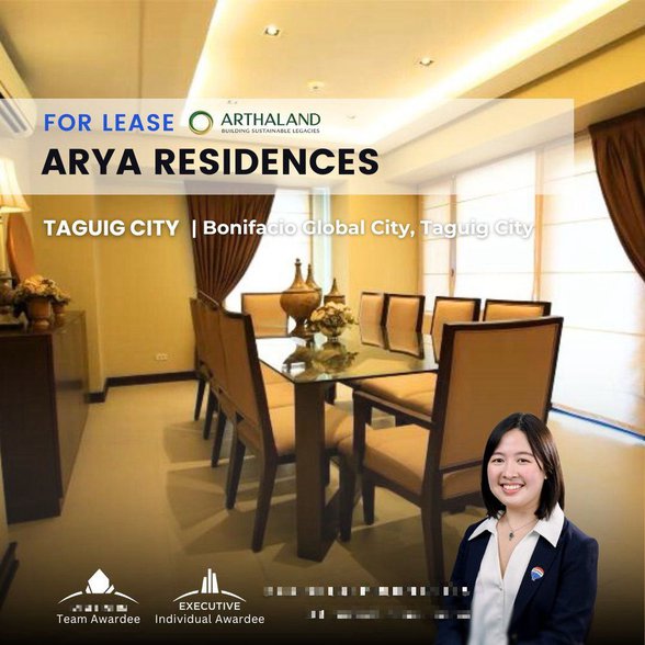 Arya Residences Rent [8,516 Properties] (April 2026) on OnePropertee.com