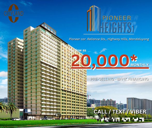 Residential Condominium For Sale Pioneer Pasig 🏙️ [4,983 Properties ...
