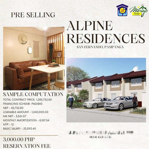 Alpine Residences San Fernando Pampanga [737 Properties] (January 2026 ...