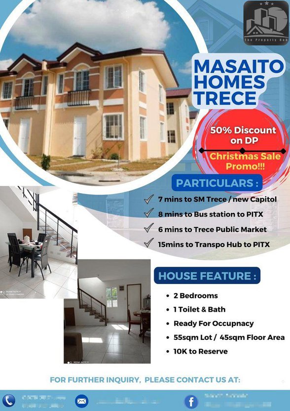 Pacifictown Park Villas House And Lot For Sale Trece Martires Cavite ...