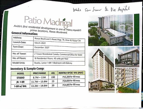 Avida Towers Patio Madrigal [14,625 Properties] (April 2026) on ...