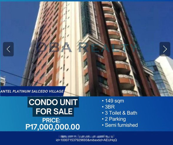 Antel Platinum Tower Makati [271 Properties] (November 2025) on ...