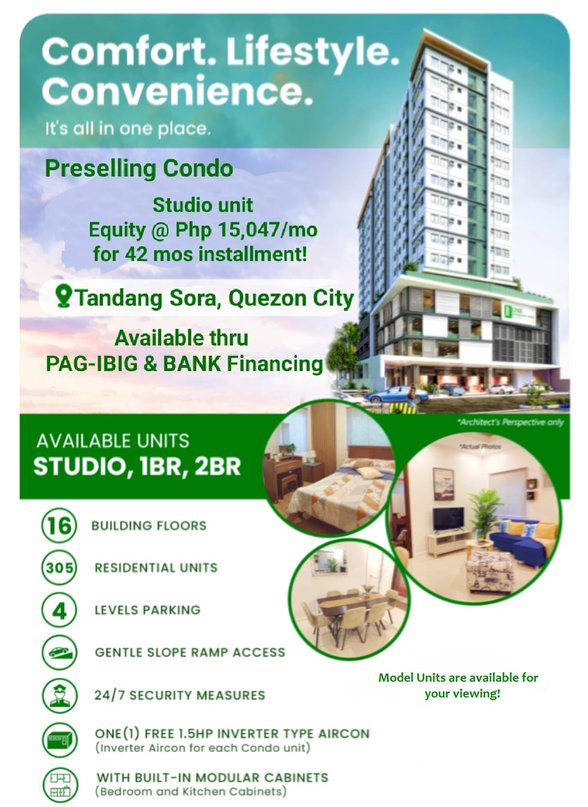 Pag Ibig Condo For Sale Tandang Sora Quezon City [2,160 Properties ...
