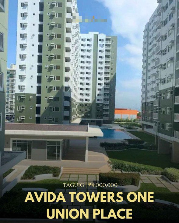 Avida Towers One Union Place Properties For Sale Taguig [9,880 ...