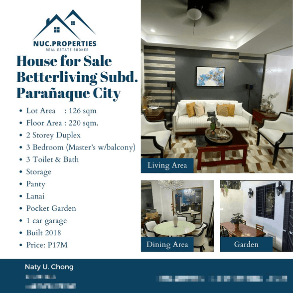 Marcelo Green Village House And Lot For Sale Paranaque [6,102 ...