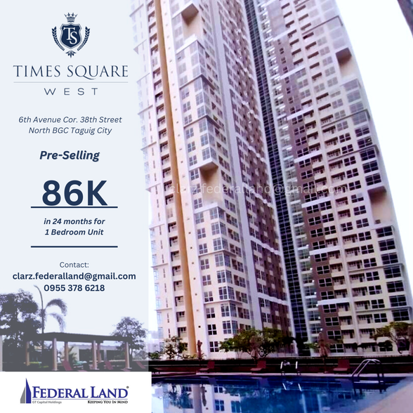 Preselling House And Lot For Sale Bgc Bonifacio Global City The Fort ...