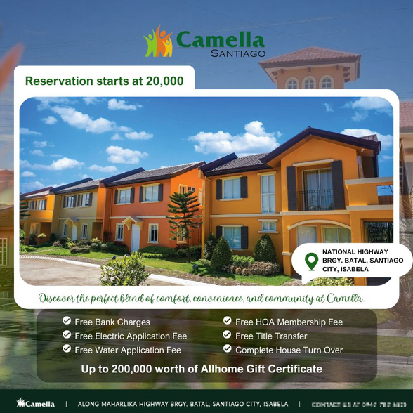 Camella Santiago City [7,751 Properties] (November 2024) on ...