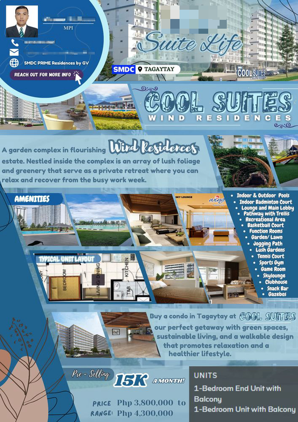 Crown Asia Pine Suites Condo Tagaytay Cavite [860 Properties] (March ...